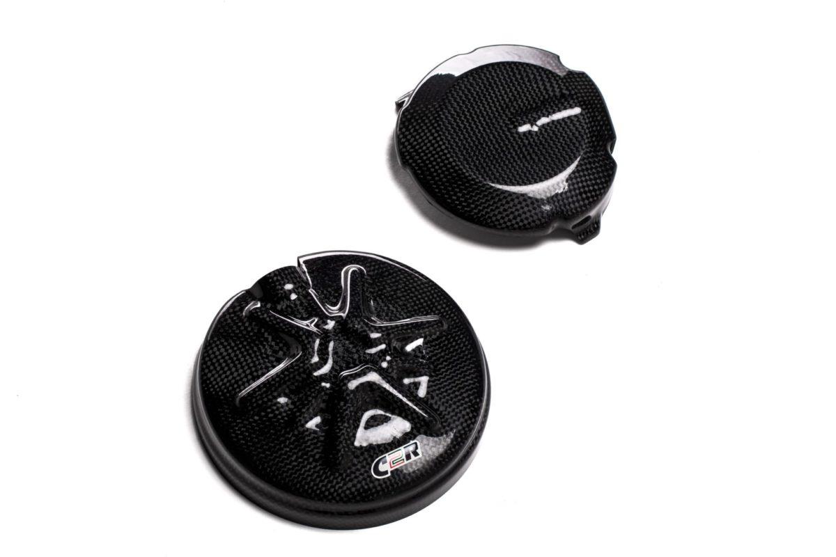 APRILIA RSV4 2009-2024 Carbon Fiber Engine Case Covers (2-pcs)
