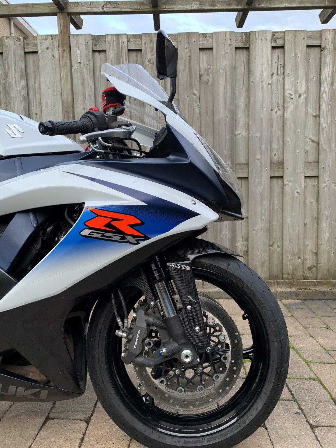 SUZUKI GSX-R 600-750 2006-2010 Carbon Fiber Front Fender